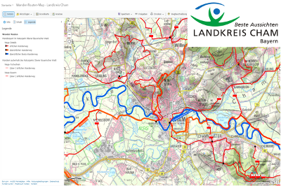 Geographisches Bürgerinformationssystem (GeoBIS-Cham): Bayern Innovativ