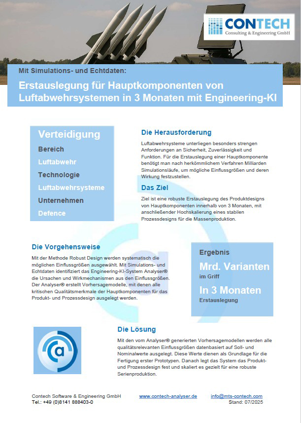 Contech Software & Engineering GmbH: Bayern Innovativ